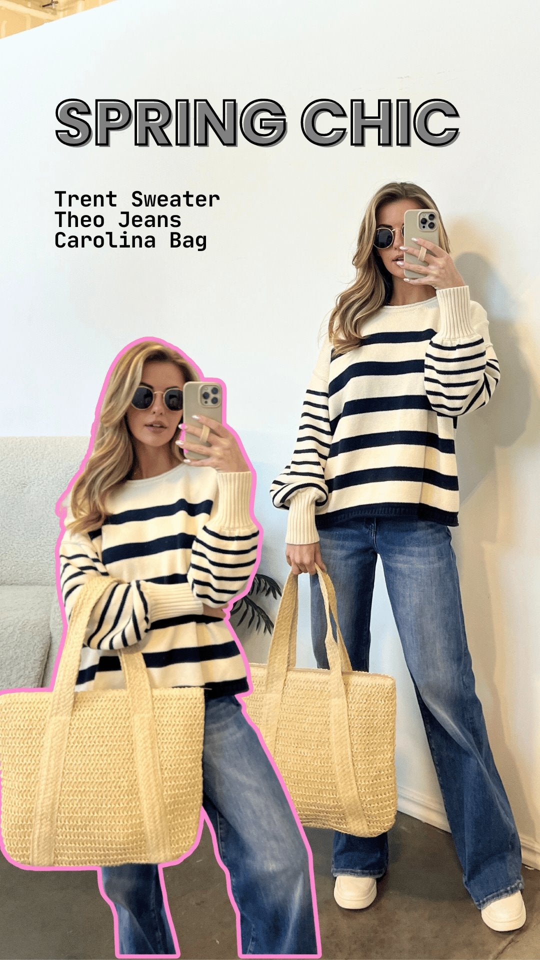 What to Wear - Violet Cardigan + Harvey Button Down – Holley Girl