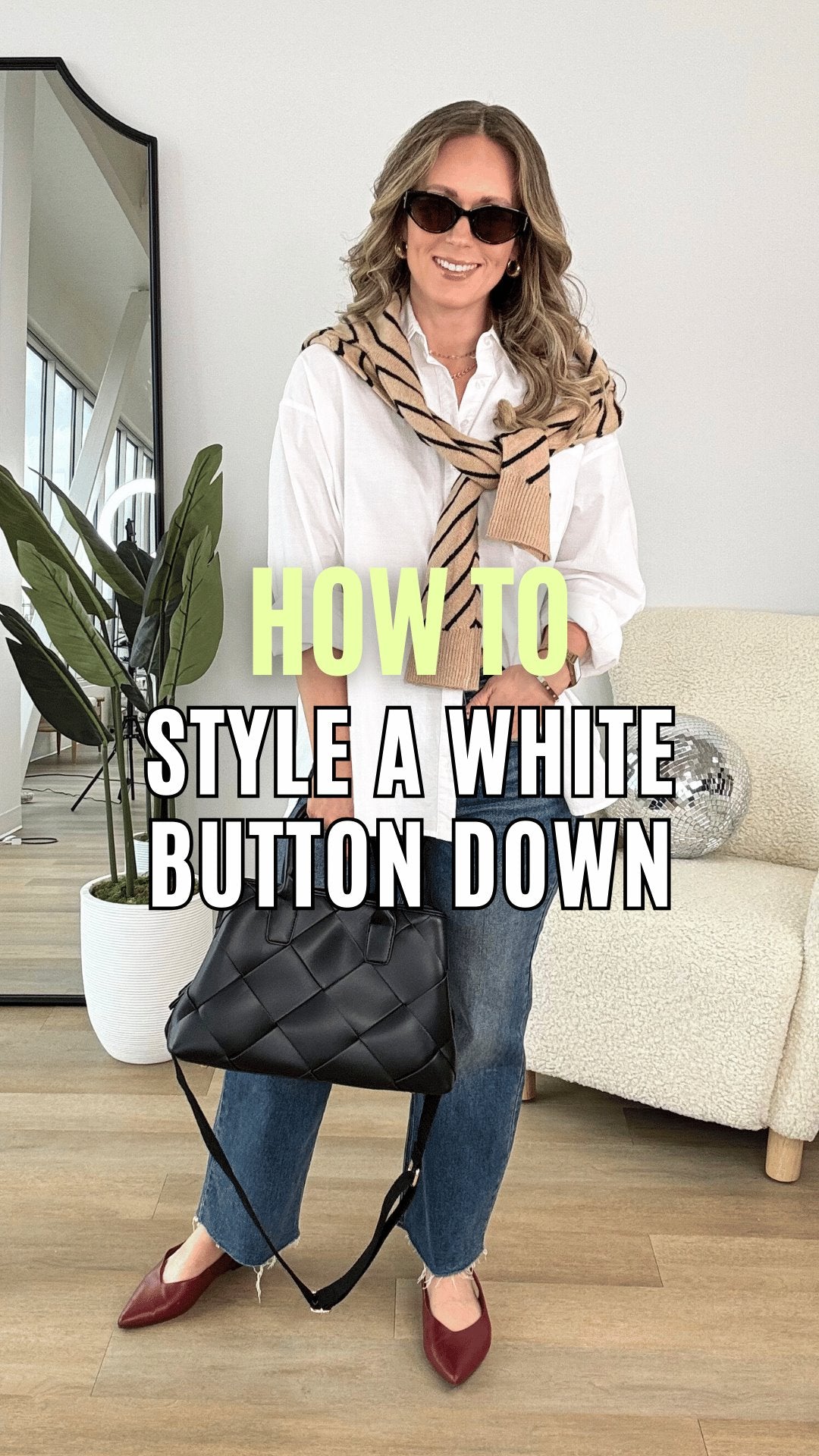 How to Style a White Button Down – Holley Girl
