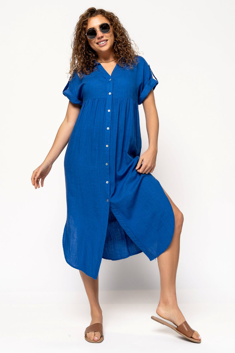 Stone Dress in Royal - FINAL SALE – Holley Girl