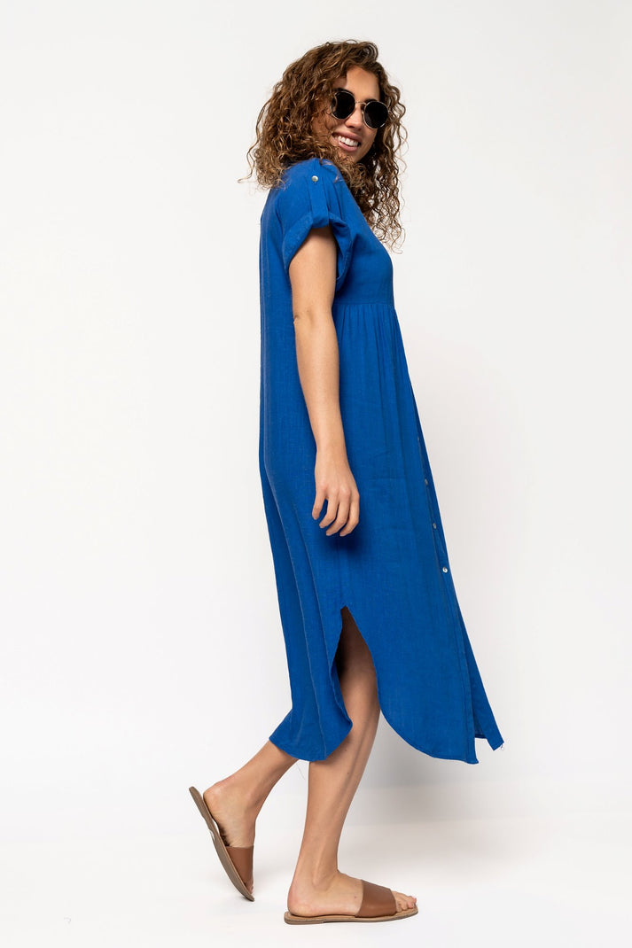 Stone Dress in Royal - FINAL SALE – Holley Girl
