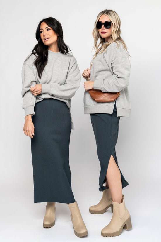 HOLLEY GIRL - Davis Skirt in Smoke (Small-3XL) – Holley Girl