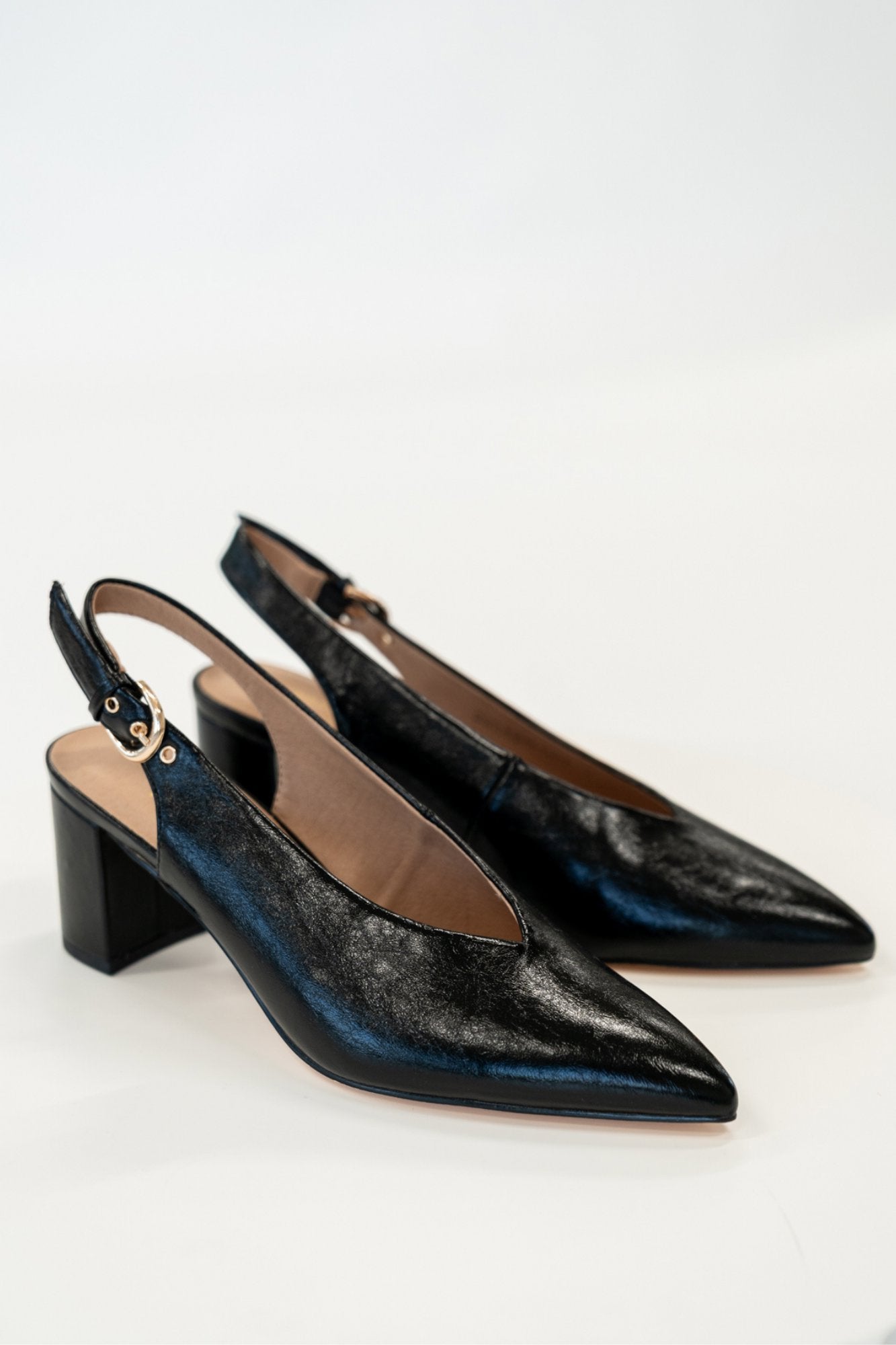 Bridget Heels in Black - FINAL SALE – Holley Girl