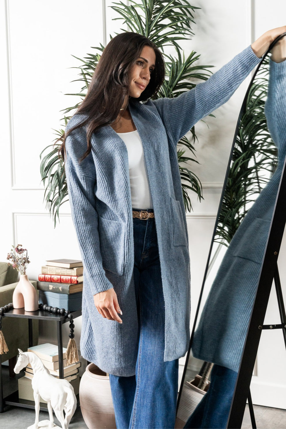 Harvest Moon Cardigan in Breeze - FINAL SALE – Holley Girl