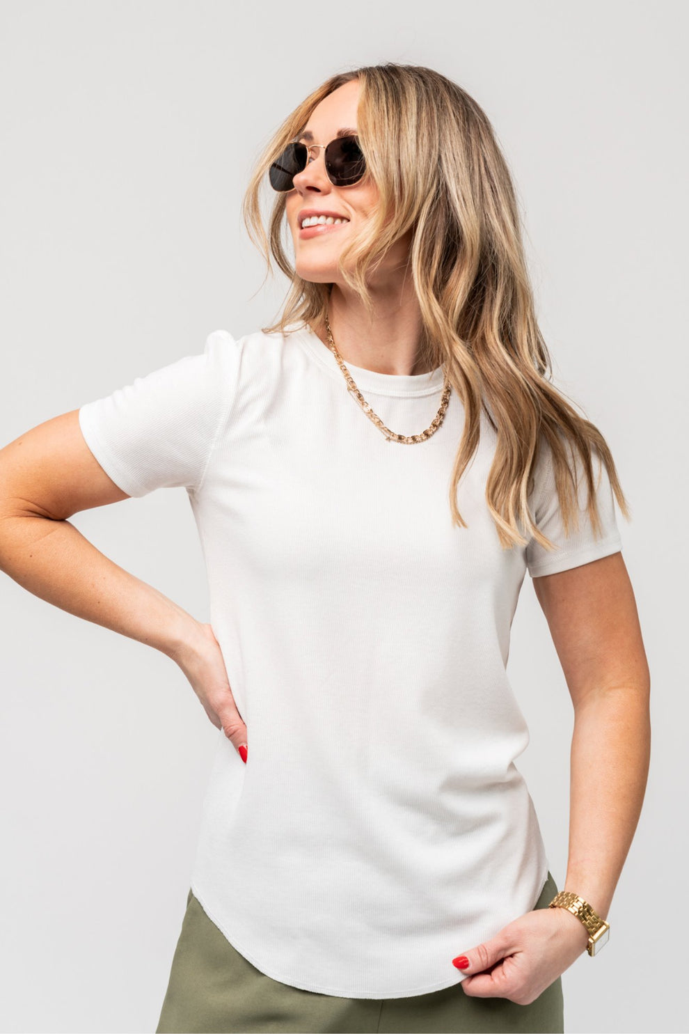 Carli Top in White - FINAL SALE – Holley Girl